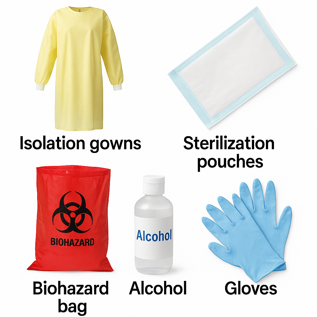 Infection Control – PPE, Disinfectants & Sterilization | Madrid Dental ...