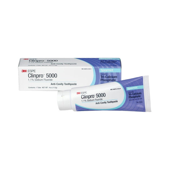 3M Clinpro 5000 Anticavity Toothpaste 1.1% Sodium Fluoride 4oz Tube ...